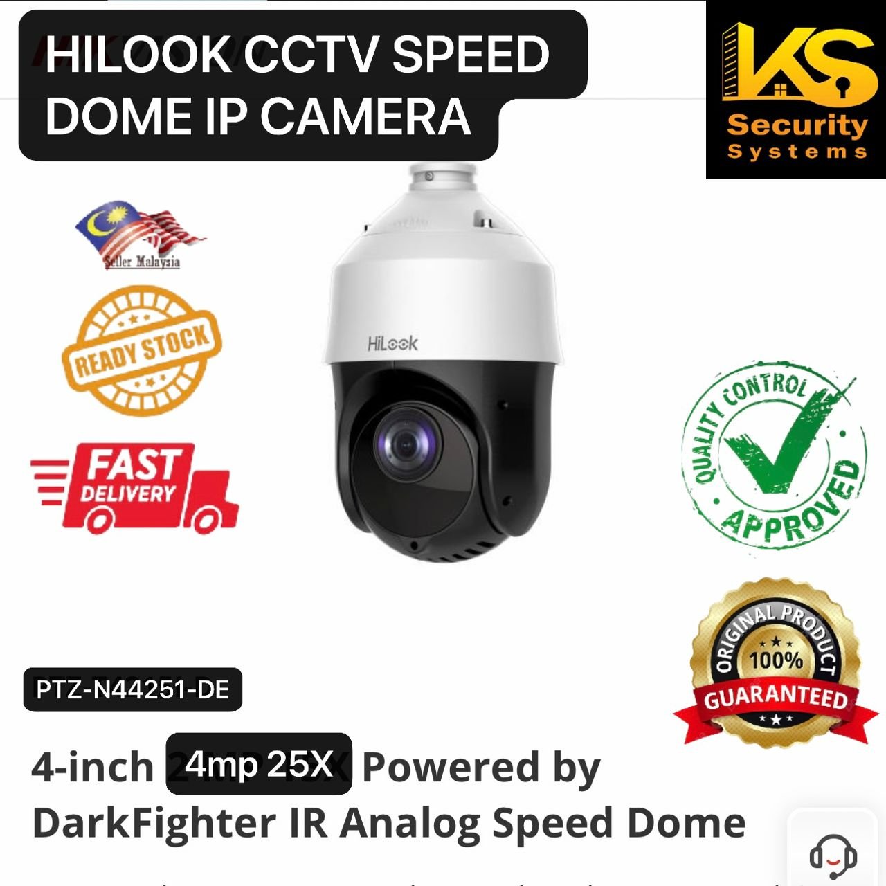 HL CCTV SPEED DOME IP – KS Group